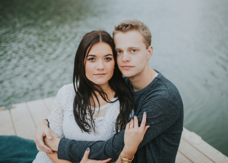 Utah Fall Mountain Engagements | Olivia & Hyrum | Katelyn Bell